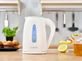 Lafe Essential bílá / Rychlovarná konvice / 2200 W / 1,7 l