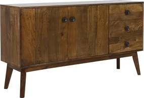 Dřevěná komoda Espita se šuplíky a dvířky - 152*40*80cm