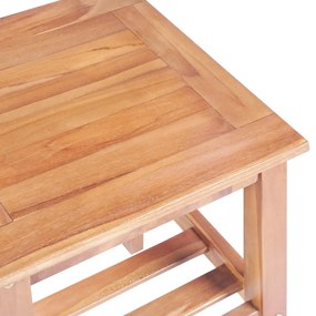vidaXL Marketos Konferenční stolek 40 x 40 x 50 cm čtvercový masivní teak