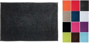 MSV CHENILLE koupelnová předložka 60 x 90 cm tmavě šedá / mikrovlákno