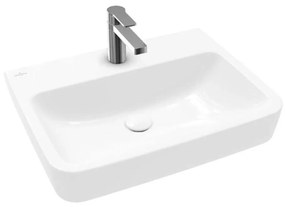Villeroy & Boch O.novo - Umyvadlo na desku, 60x46 cm, bez přepadu, otvor pro baterii, alpská bílá 4A416L01