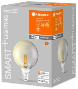 LEDVANCE SMART+ WiFi Filament Globe 44 E27 6W 825