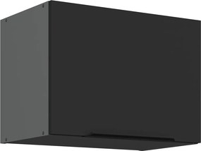 ARIA ab | horní skříňka 50 GU-36 1F výklopná | 50 cm | ANTI FINGERPRINT povrch | antracit/černá