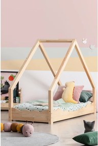 Adeko Dětská postel domeček Loca D Velikost postele: 180x80 cm Barva: dekor přírodní dřevo přírodní
