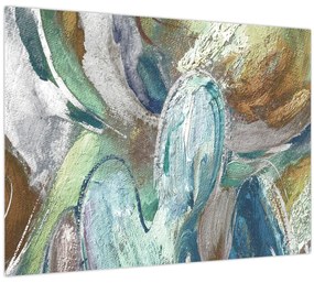 Obraz - Abstraktní malba postavy (70x50 cm)