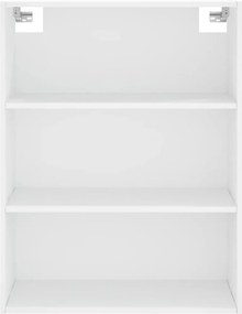 Skříň highboard bílá 69,5 x 34 x 180 cm kompozitní dřevo 3200537
