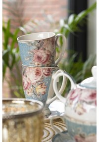 Porcelánový hrnek se zlatou linkou Peony Rosé – 300 ml