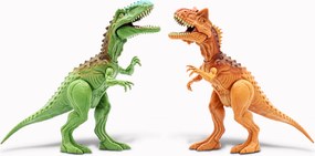 Primal clash primal clash dino bitva set carnotaurus vs gigantosaurus 21 cm