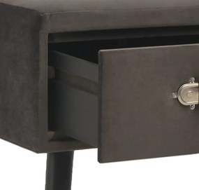 vidaXL Konferenční stolek 80 x 40 x 46 cm samet [247547] Barva: tmavě hnědá