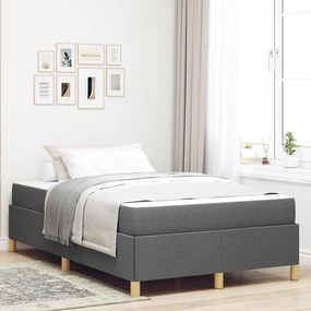 Rám postele Tmavě šedá 120 x 200 cm textil 3398928