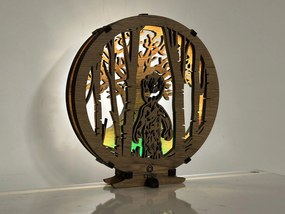 Li-Go "Grut" lampa 20x22cm dub