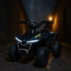 Elektrické autíčko QUAD Kids E-ATV černé
