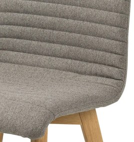 Design scandinavia Jídelní židle Areta (SET 2 ks), šedá