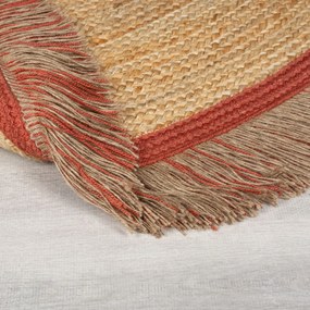 Flair Rugs koberce Kusový koberec Kahana Terracotta kruh - 180x180 (průměr) kruh cm