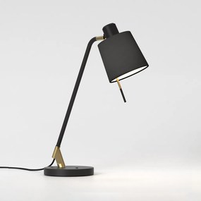 Moderní stolní lampička Edward Table Stínítko: Černé látkové
