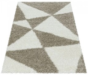 Vopi | Kusový koberec Tango shaggy 3101 beige - 160 x 230 cm