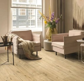 IVC GROUP LEOLINE PVC podlaha - lino QUATROTEX ANNAPURNA 536 - světle hnědé dřevo ŠÍŘKA: 4 m