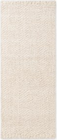 ELLE Decoration, Běhoun Majoli 106238 White z kolekce Elle, 80x200, bílá, chodba / předsíň