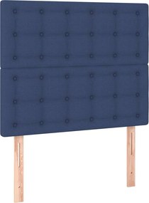 Box spring postel s matrací černá 120x190 cm textil 3270438