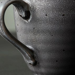 House Doctor Keramický hrnek Rustic Dark Grey šedá barva keramika 300 ml