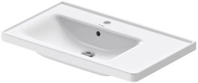 Duravit D-Neo - Nábytkové umyvadlo 800x480 mm, 1 otvor pro baterii vlevo, bílá 2369800000