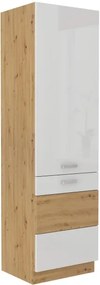 Kuchyňská skříň Artisan 60 DK-210 2F Barva dvířek bílá lesk