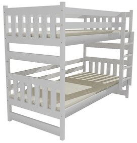 Patrová postel PP 021 90 x 190 cm - bílá