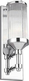 XXXLutz NÁSTĚNNÉ KOUPELNOVÉ SVÍTIDLO, 12,1/13,3/38,1 cm Elstead Lighting - Světla do koupelny - 009093109301