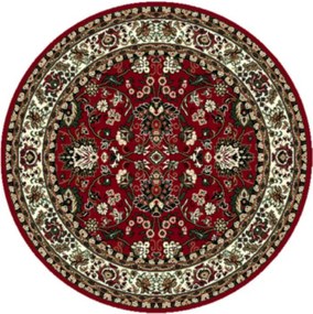 Alfa Carpets Kusový koberec TEHERAN T-117 red kruh ROZMĚR: 160x160 (průměr) kruh
