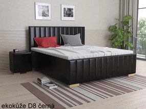 Vysoká čalouněná postel Alex 170x200 cm - výběr barev