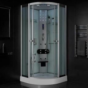 Terra Hydromasážní box WSH7180W bílý, 80x80 bez sauny