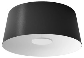 Linea Lihgt CA053DBBWDI Delfi_S, moderní stropní svítidlo, 32W LED 3000K, černá, průměr 65cm