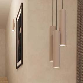 Sollux Lighting Závěsné svítidlo LAGOS 1 taupe