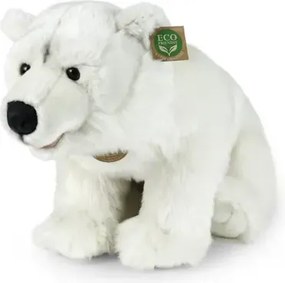 RAPPA Plyšový medvěd lední 47 cm / ECO-FRIENDLY / od 0 měsíců