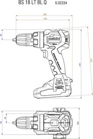 Metabo BS 18 LT BL Q 602334840