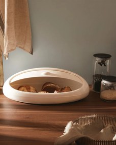 Chlebník Gnam Alessi White 30 cm Alessi