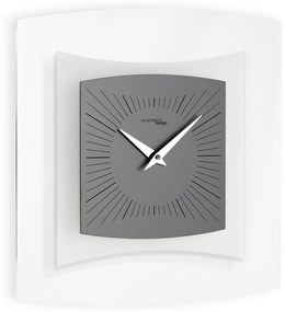 Designové nástěnné hodiny I059AN smoke grey IncantesimoDesign 35cm