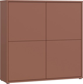 XXXLutz VYSOKÁ KOMODA, terracotta, 124,5/121,5/34,9 cm Carryhome - Online Only komody - 000687018336