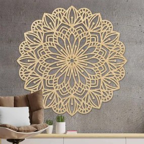Dřevěná mandala na zeď - Elegantní dekorace | SENTOP PR0252