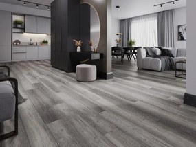 Mexen El Monte vinylové panely 1240 x 182 mm SPC 6,5 mm, podklad IXPE 1,5 mm, 4 V-drážka, Dub - F1011-1240-182-505-4V1-01
