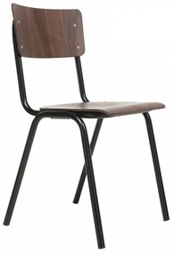Výprodej Jan Kurtz designové židle Zero - ořech/černá