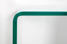 Glamato Skleněný konzolový stolek Ogho, 100 cm