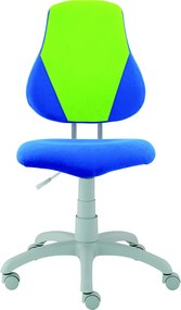 Dětská židle FUXO Alba V-LINE modro-zelená