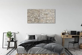 akrylový obraz Kamenná zeď wall 125x50 cm