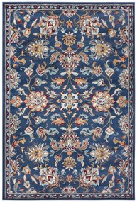 Hanse Home, Kusový koberec Luxor 105634 Caracci Blue Multicolor, 120x170, modrá, ložnice