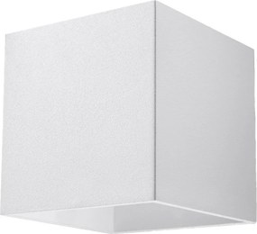 Sollux Lighting Nástěnné svítidlo QUAD 1 bílé