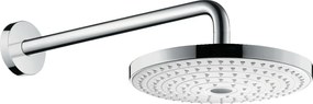 Hansgrohe Raindance Select S, hlavová sprcha 240 2jet se sprchovým ramenem, bílá/chromová, HAN-26466400