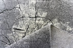 BE Koberec Miami 129 GREY - šedý čtverec Rozměr: 140x140 cm