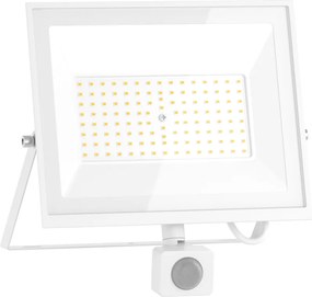 Mexen Luxpro+ LED reflektor s pohybovým senzorem, 70W, studená - 6500K, 7700 lm, bílá - L236-070-65-20