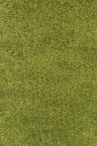 Kusový koberec Life Shaggy 1500 green Průměr 160 cm